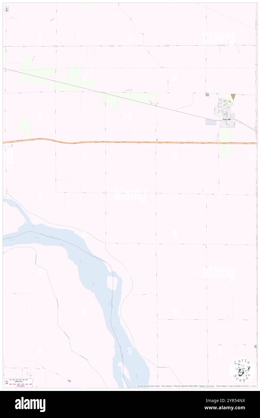 Map of yankton Cut Out Stock Images & Pictures - Alamy