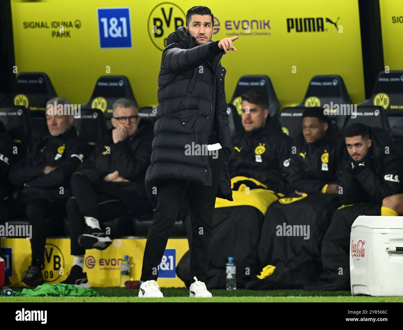 DORTMUND - Borussia Dortmund coach Nuri Sahin during the Bundesliga ...