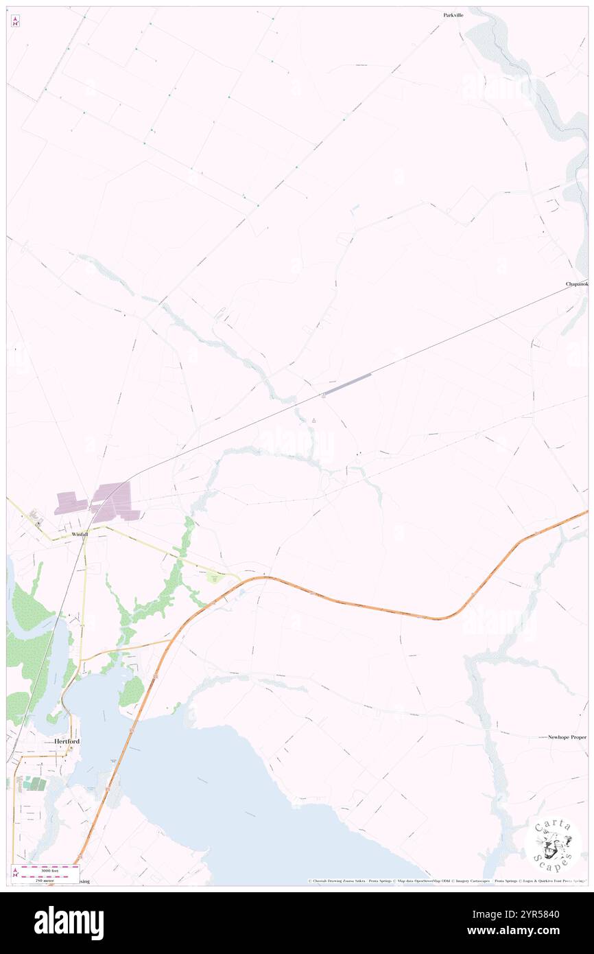 Township of Parkville, Perquimans County, US, United States, North ...