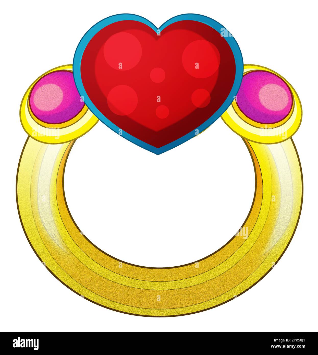 Gold ring clipart hi-res stock photography and images - Alamy