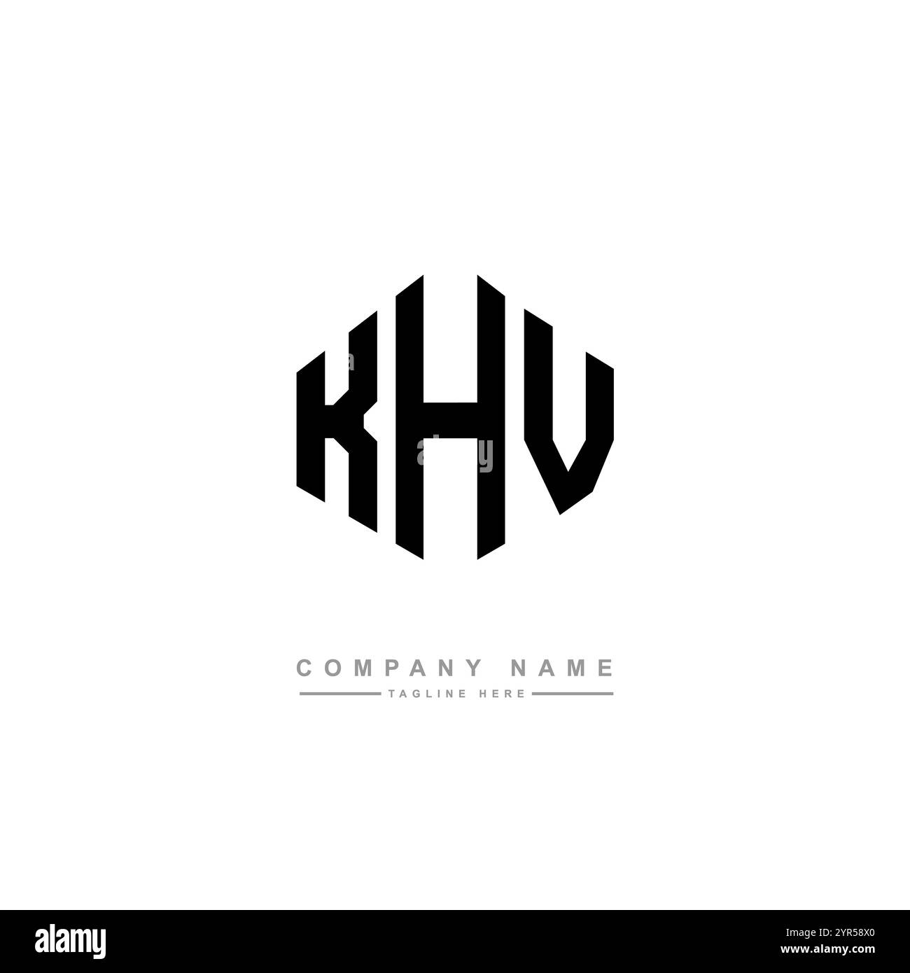 Khv hexagon Stock Vector Images - Alamy