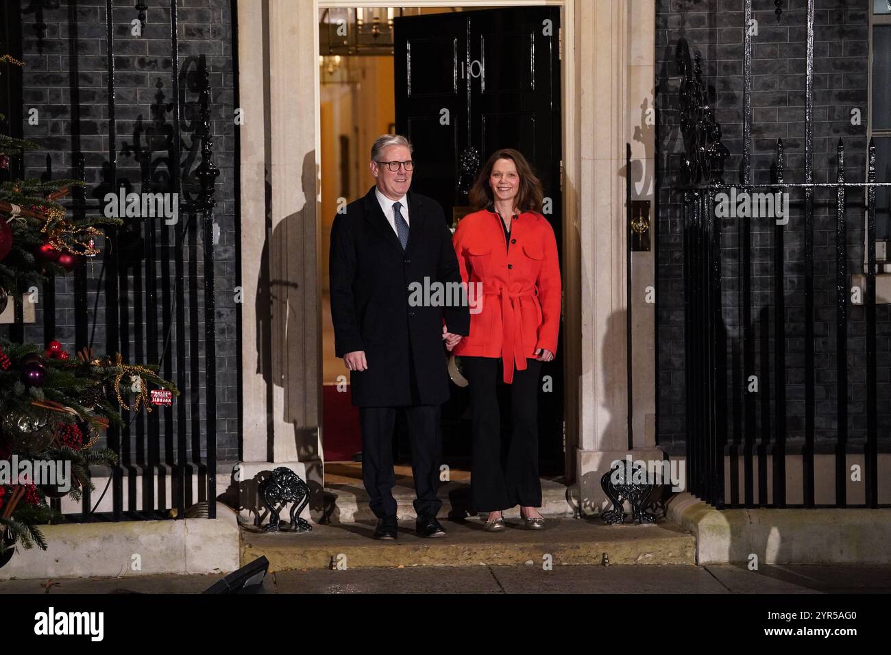 Prime Minister Sir Keir Starmer and his wife Lady Victoria Starmer ...