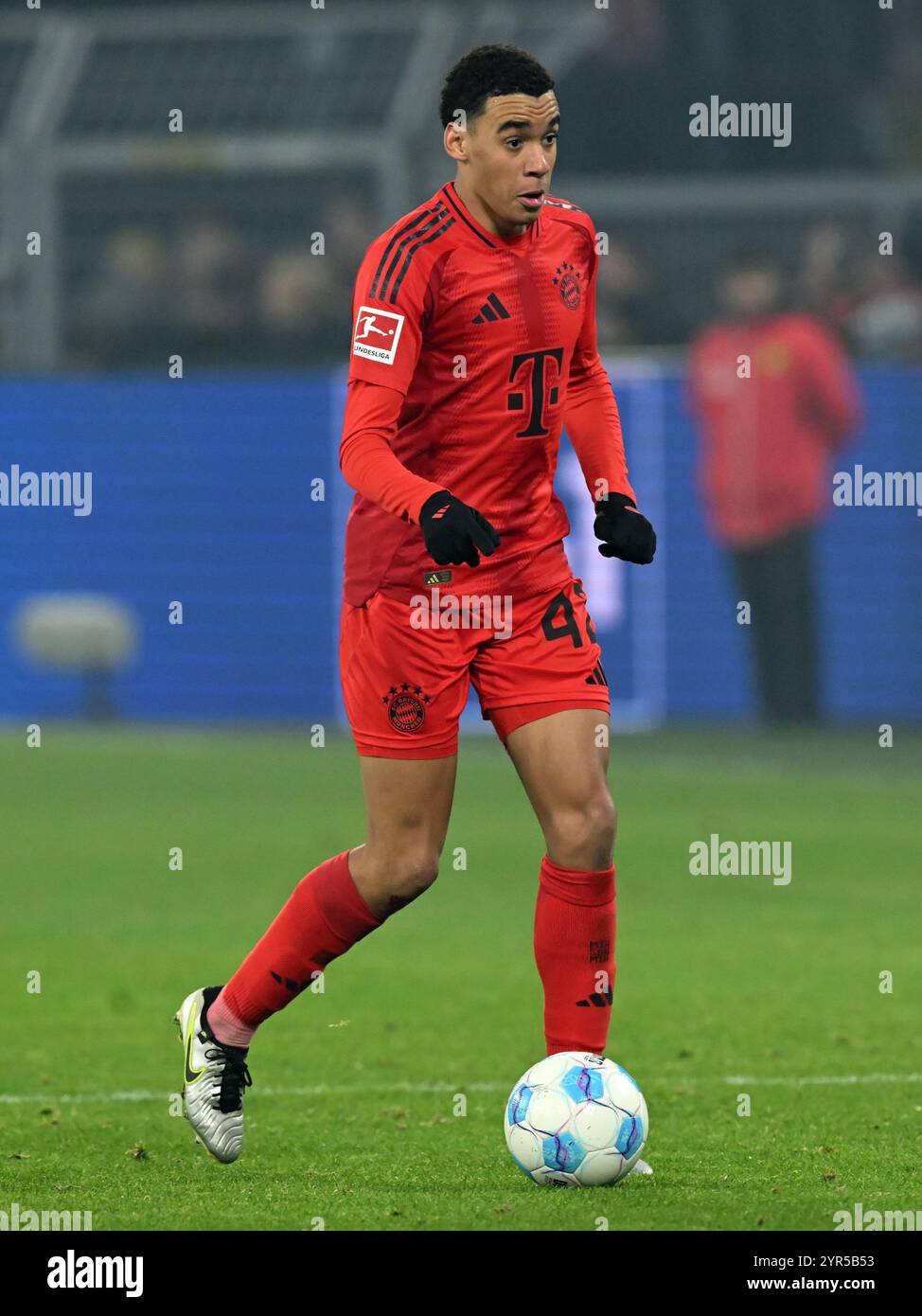DORTMUND - Jamal Musiala of FC Bayern Munchen during the Bundesliga ...