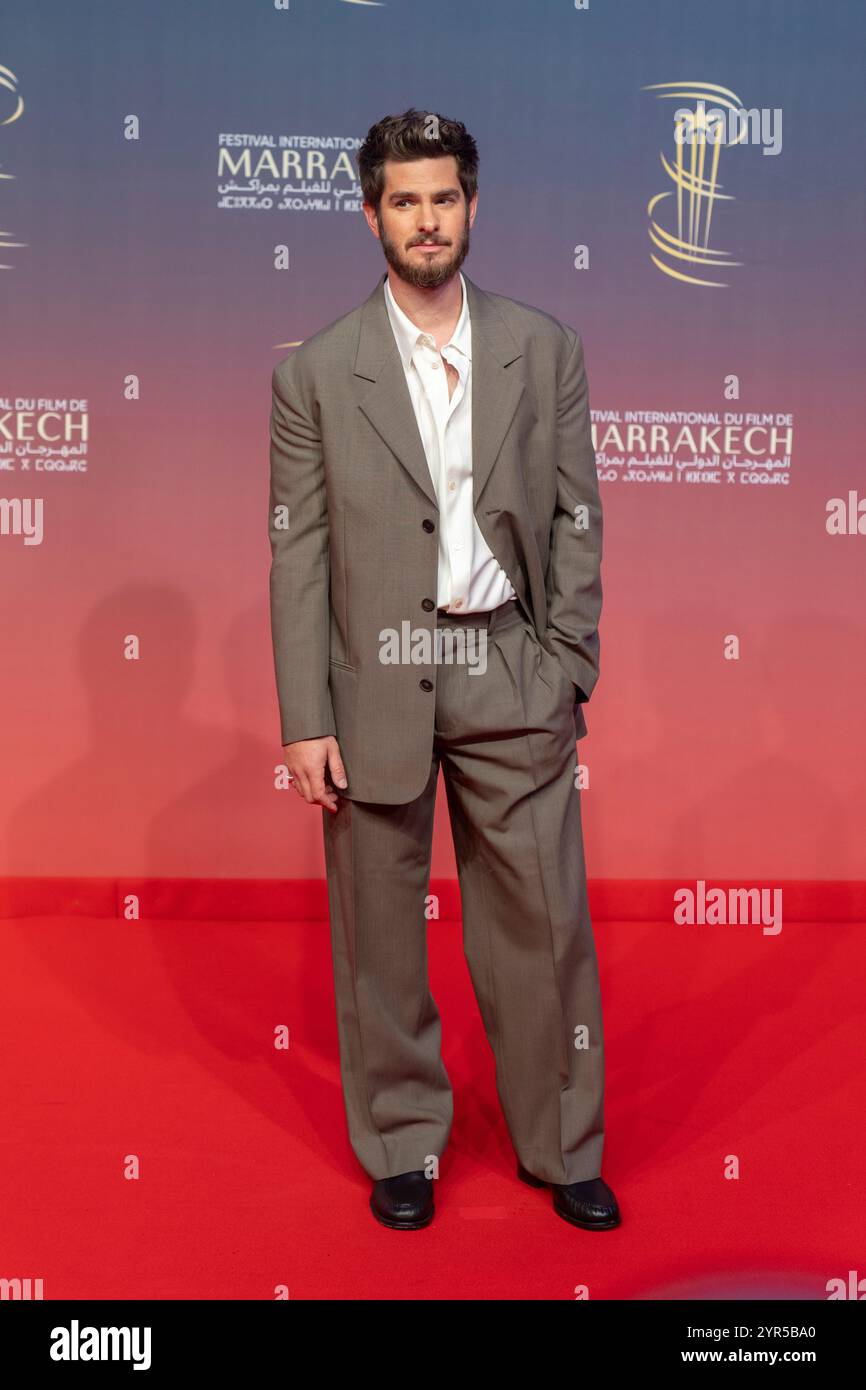 American British actor Andrew Garfield poses for a photo during the ...