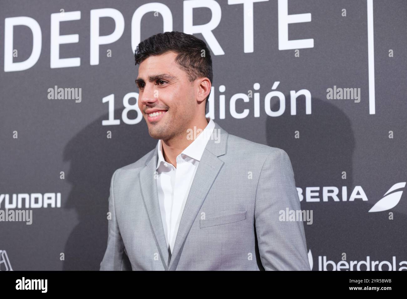 Rodri Hernandez attend the AS del Deporte awards 2024 at the Neptuno ...