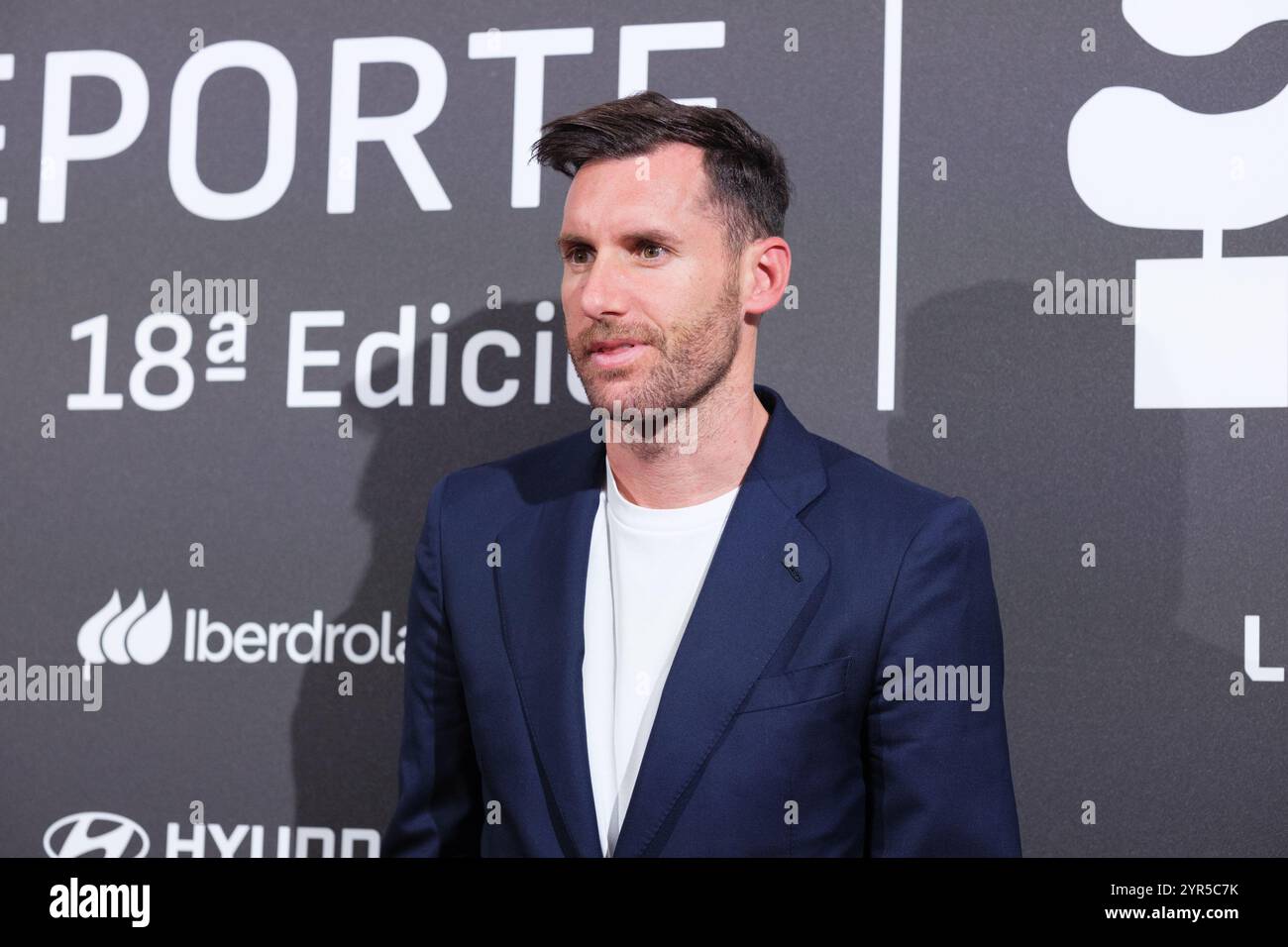 Ridy Fernandez attend the AS del Deporte awards 2024 at the Neptuno ...