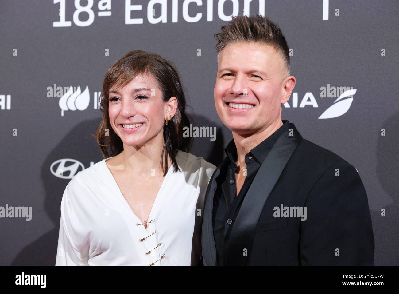 Sandra Sánchez attend the AS del Deporte awards 2024 at the Neptuno ...