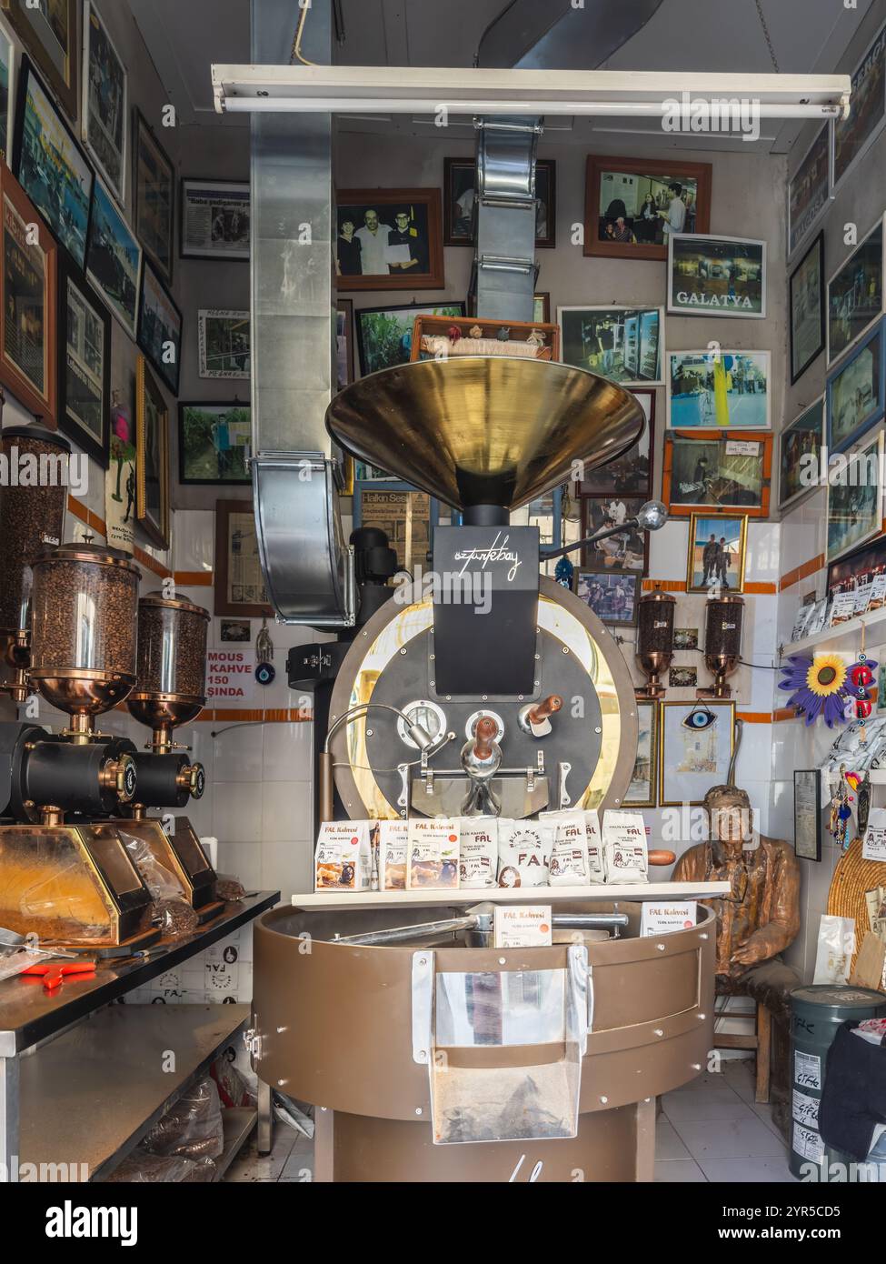 Traditional Coffee Roastery Stock Photo - Alamy