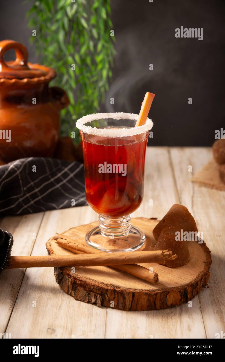 Ponche de Frutas. In Mexico, Christmas fruit punch is a hot fruit ...