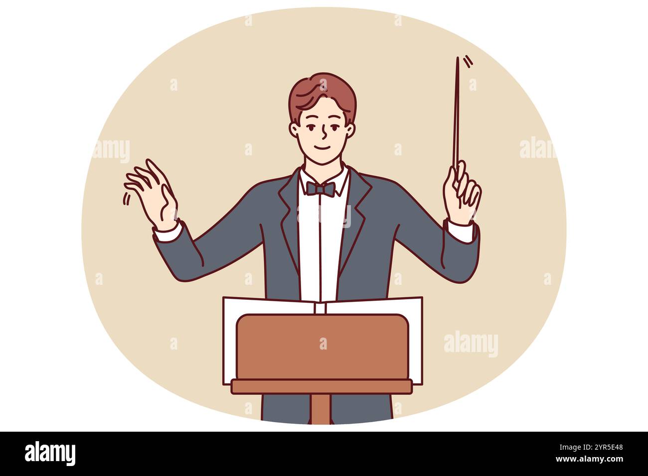 The orchestra at the opera house Cut Out Stock Images & Pictures - Alamy