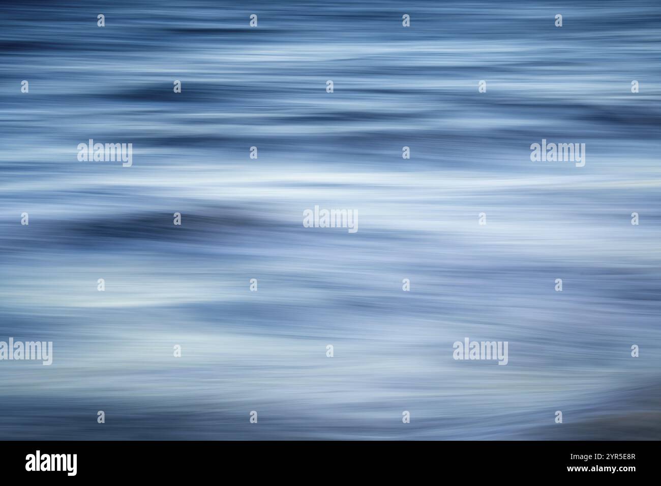 Sea waves in long exposure. Blue. Long exposure Stock Photo - Alamy