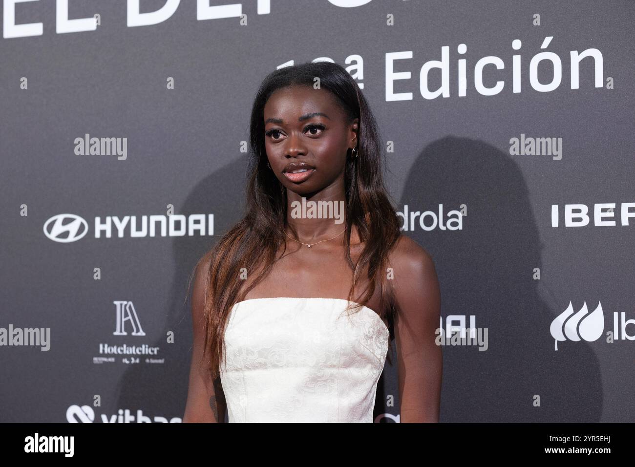 Madrid, Spain. 24th Feb, 2022. Fatima Diame attend the AS del Deporte ...
