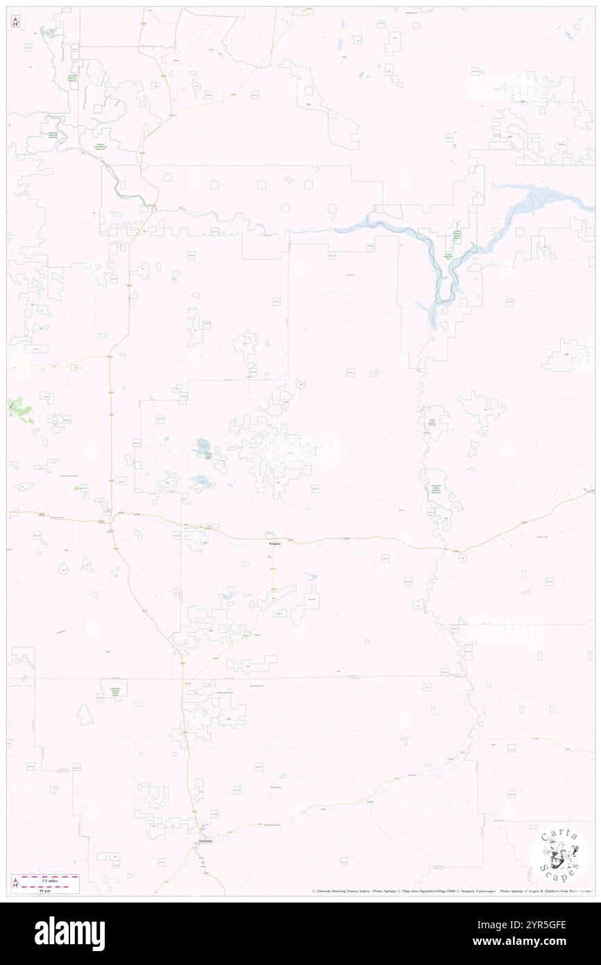 Petroleum county map hi-res stock photography and images - Alamy