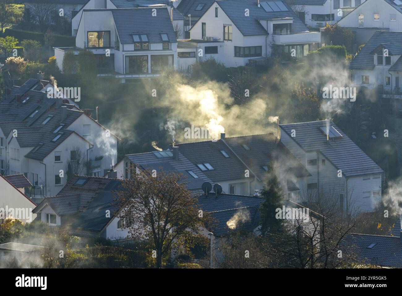 Symbolic image, environmental pollution, global warming, climate change ...