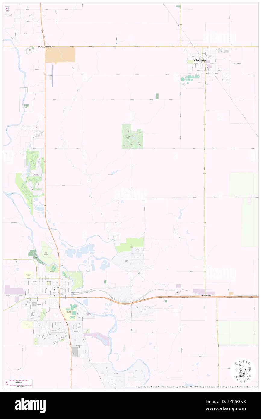 Adel iowa map Cut Out Stock Images & Pictures - Alamy