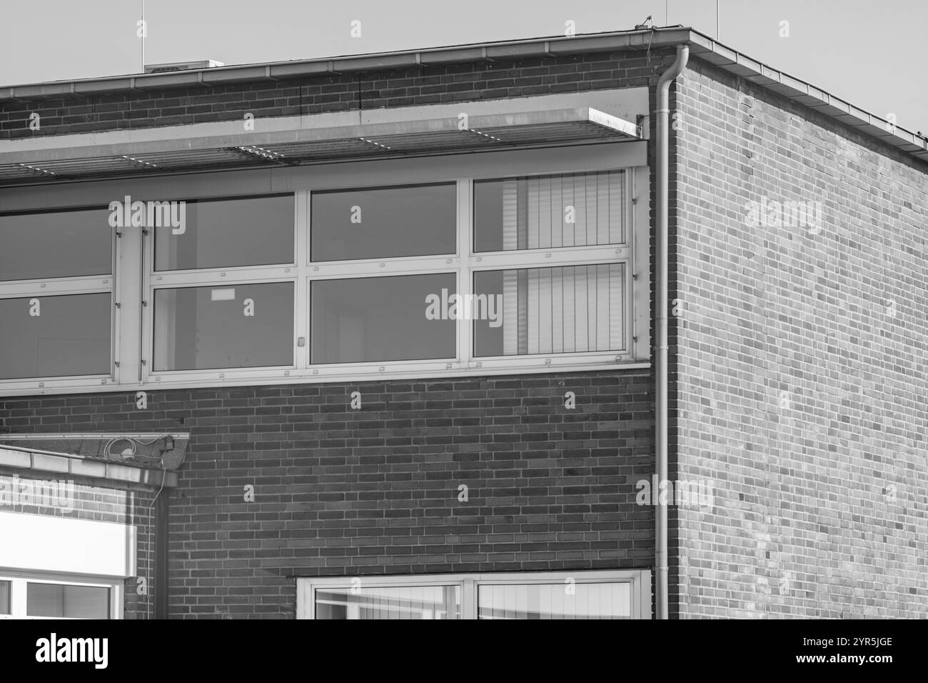 Office building of an unused old industrial building Stock Photo - Alamy