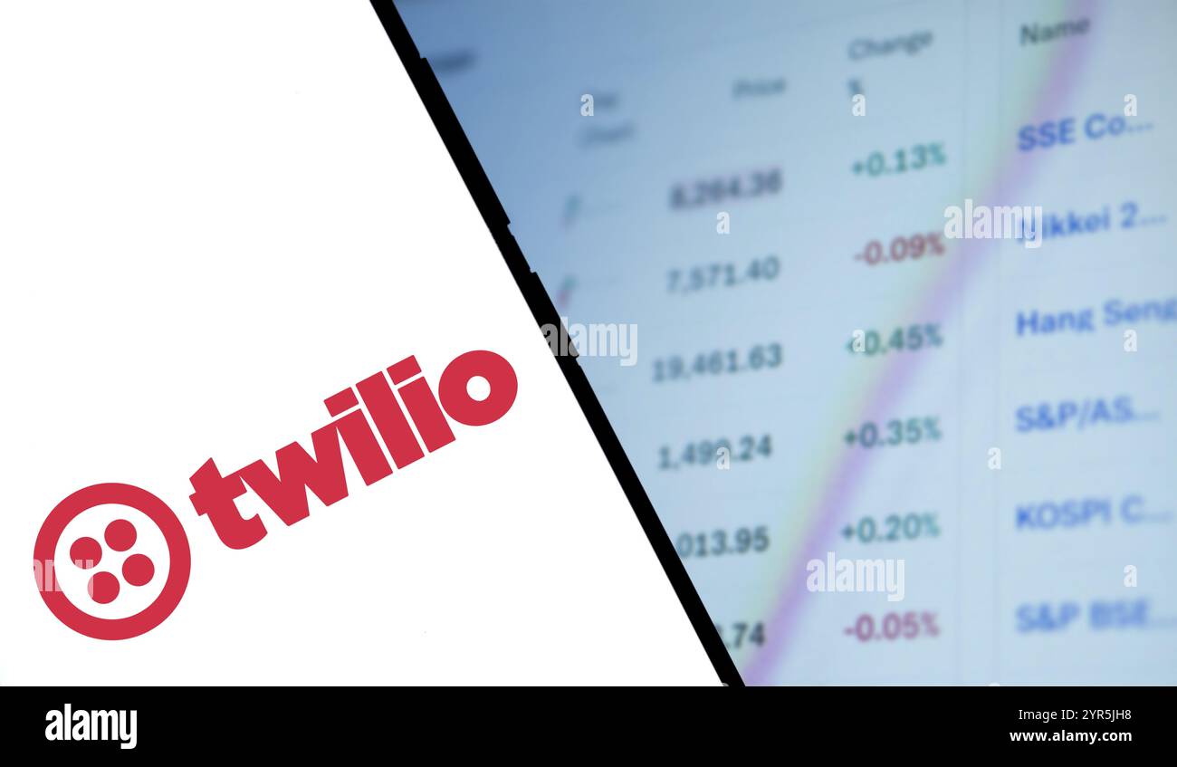 Twilio logo hi-res stock photography and images - Alamy