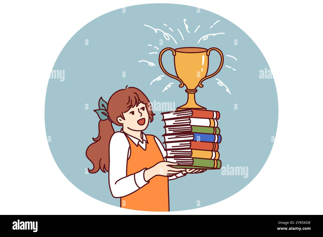 School prize teenager hi-res stock photography and images - Alamy