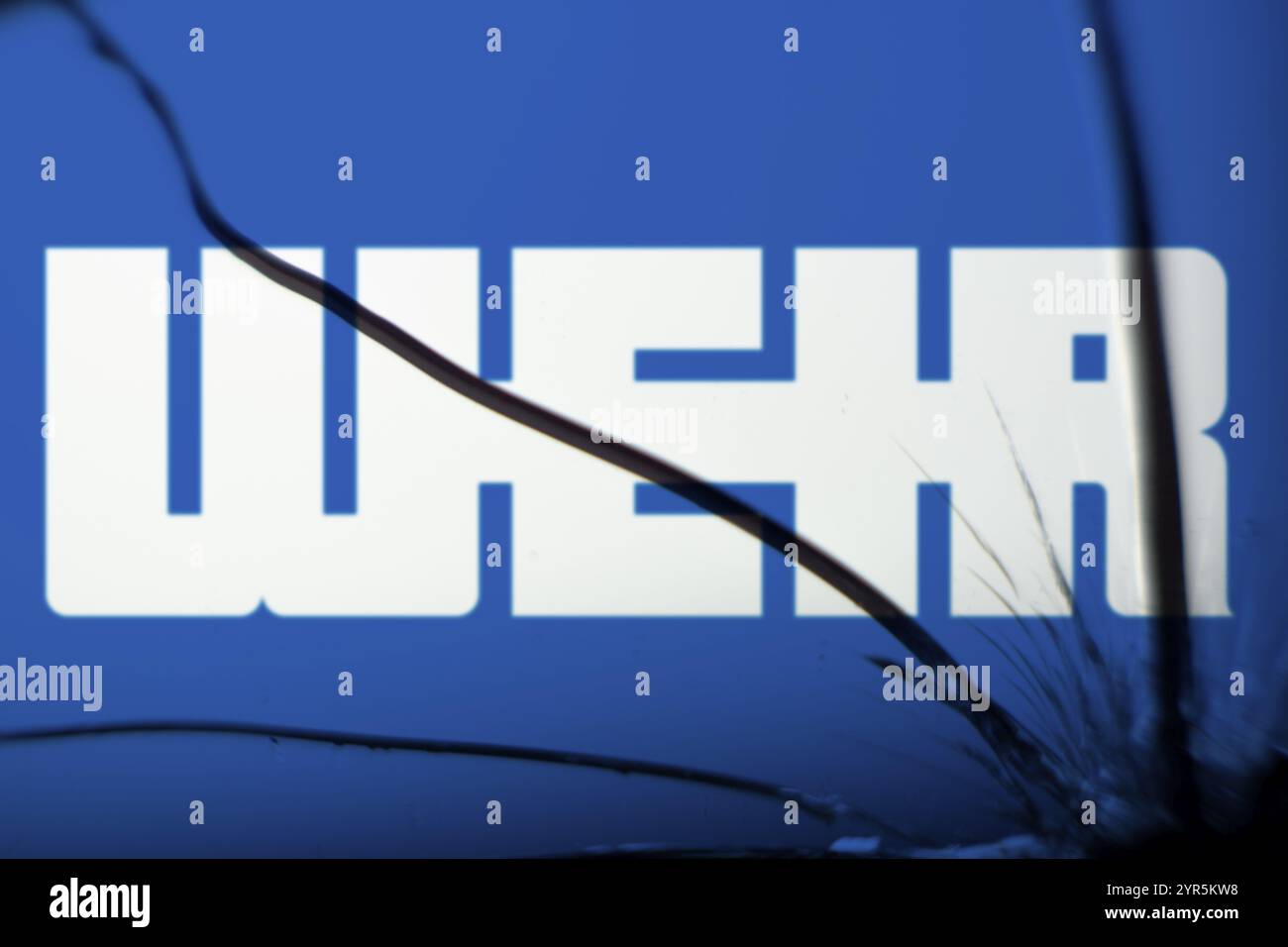 Weir logo is visible on the broken glass. Weir Group plc is a Scottish ...