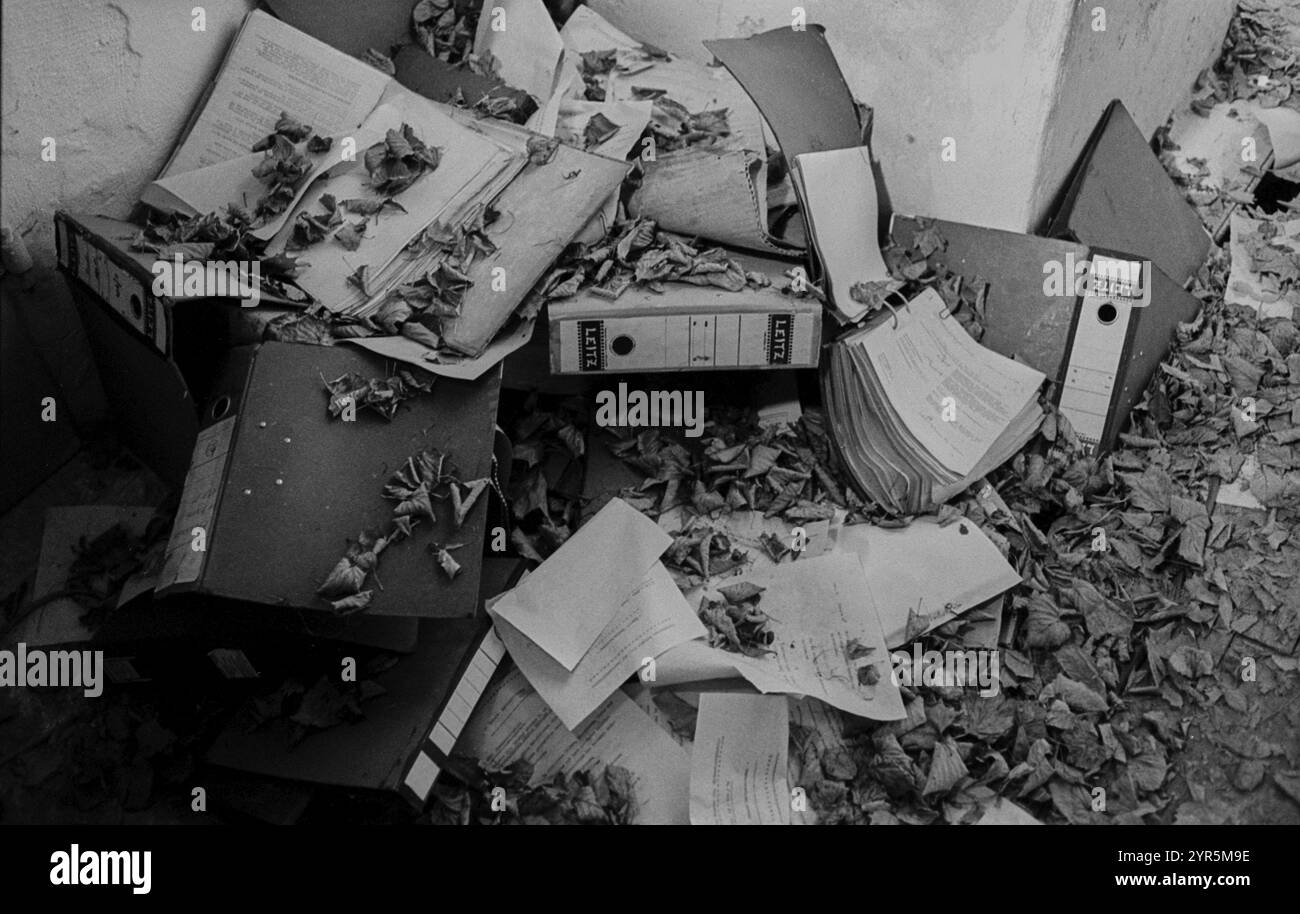 Stasi files Black and White Stock Photos & Images - Alamy