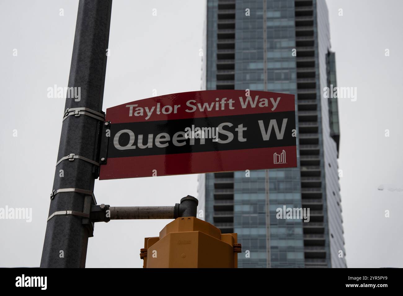Queen Street West named Taylor Swift Way sign in downtown Toronto ...
