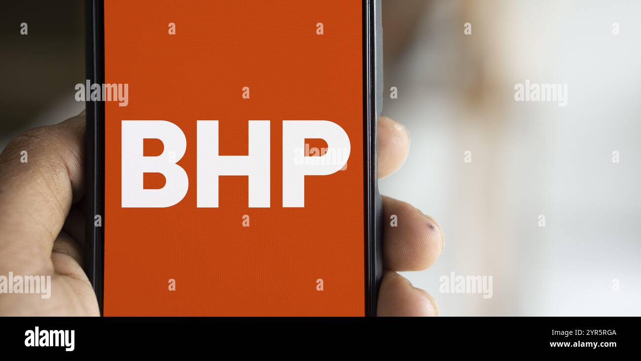 Bhp logo hi-res stock photography and images - Alamy