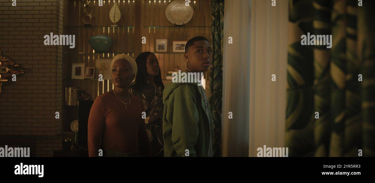 THE MADNESS, from left: Marsha Stephanie Blake, Lanette Ware, Thaddeus ...