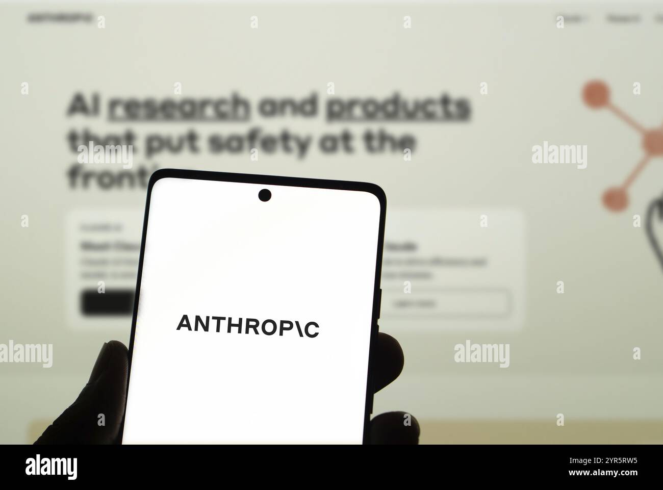 Anthropic an artificial intelligence startup company logotype-Dhaka ...