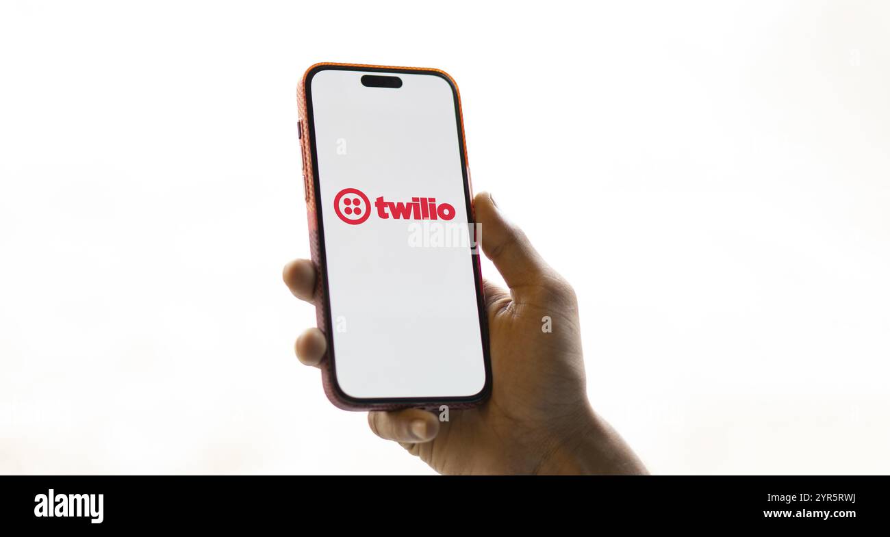 Twilio logo hi-res stock photography and images - Alamy