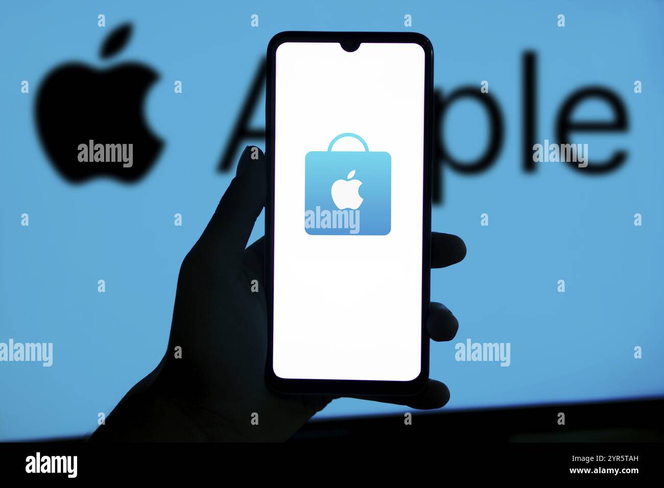 App store logo hi-res stock photography and images - Alamy