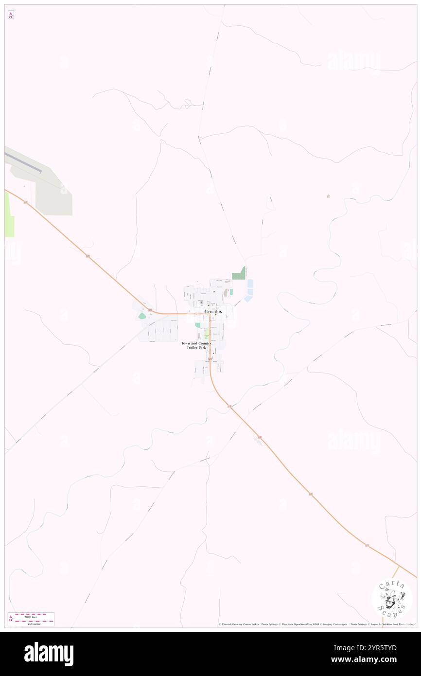 Broadus montana map Cut Out Stock Images & Pictures - Alamy