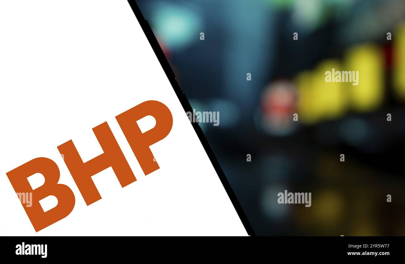 Bhp logo hi-res stock photography and images - Alamy