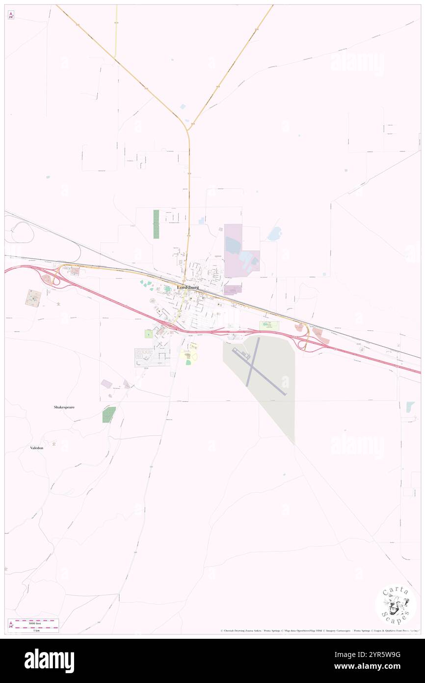 Lordsburg map Cut Out Stock Images & Pictures - Alamy
