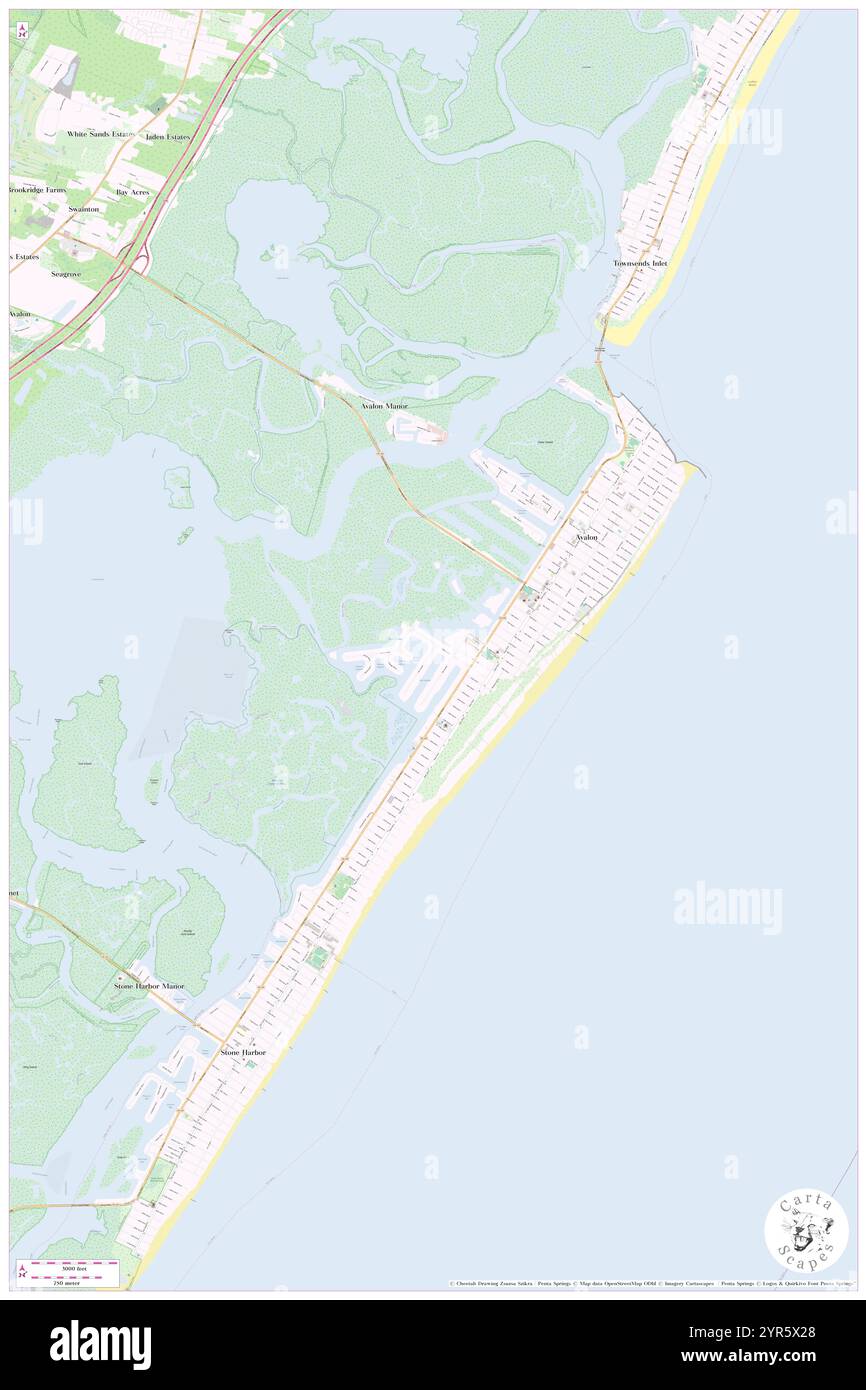 Borough of Avalon, Cape May County, US, United States, New Jersey, N 39 ...