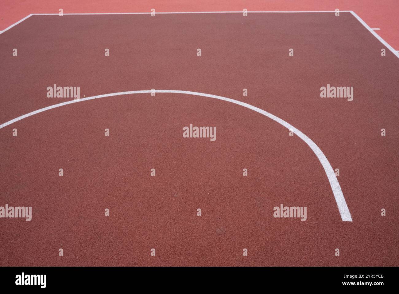 Plastic playing surface for basketball outdoor Stock Photo - Alamy