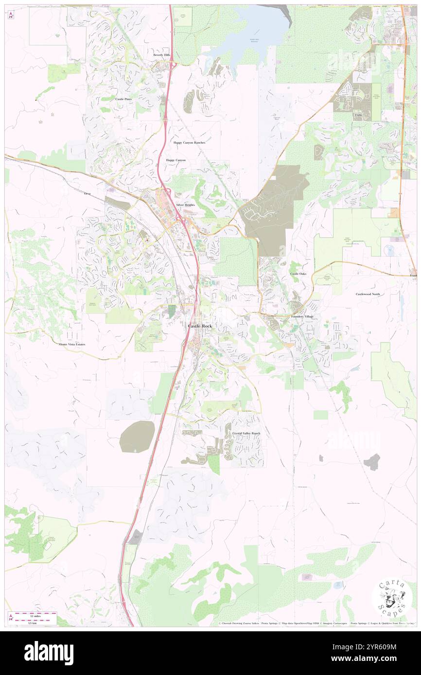 Map of castle douglas Cut Out Stock Images & Pictures - Alamy