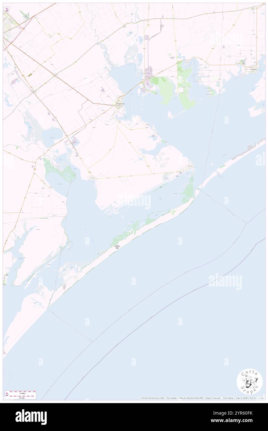 Calhoun texas map hi-res stock photography and images - Alamy