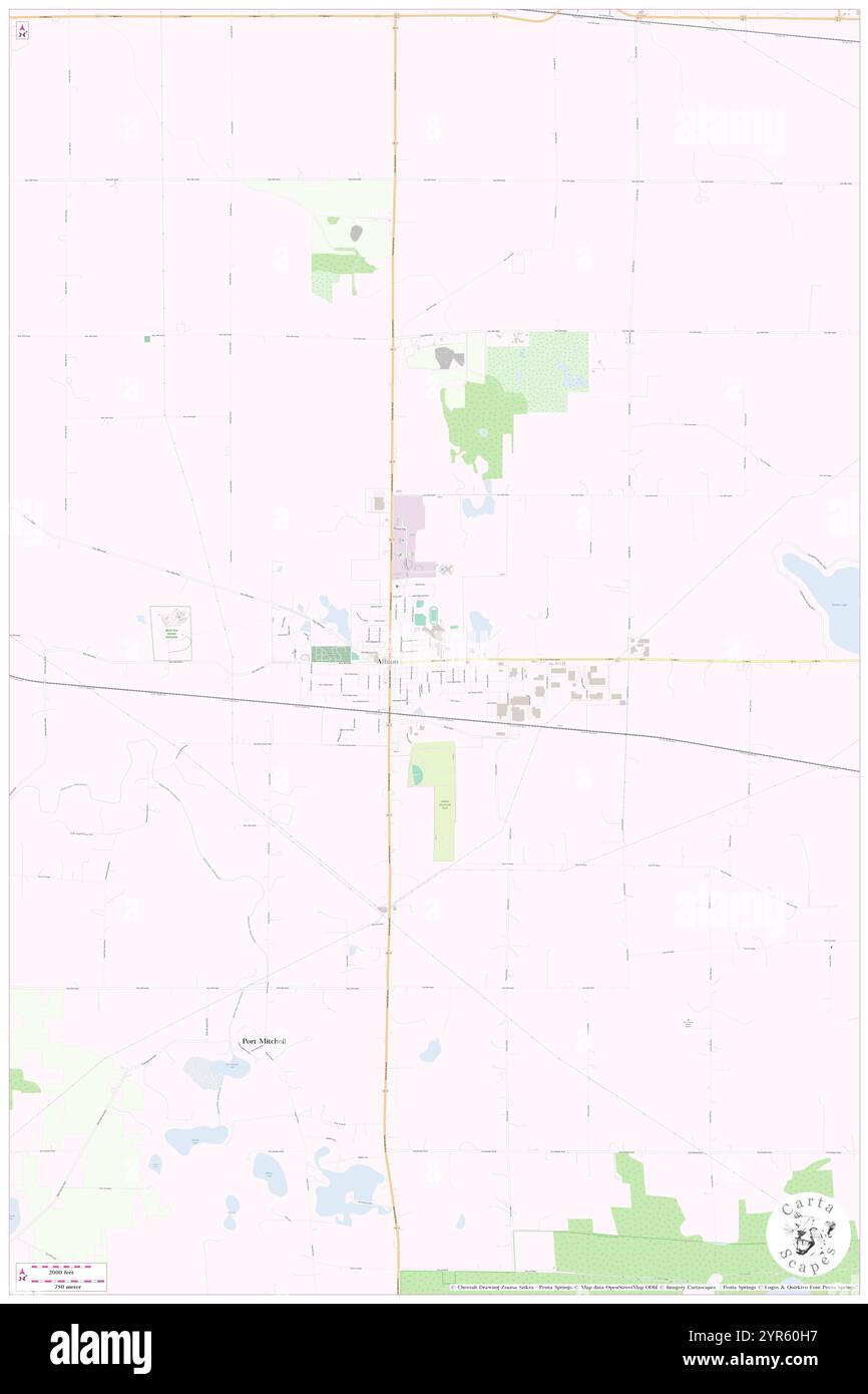 Albion indiana map Cut Out Stock Images & Pictures - Alamy