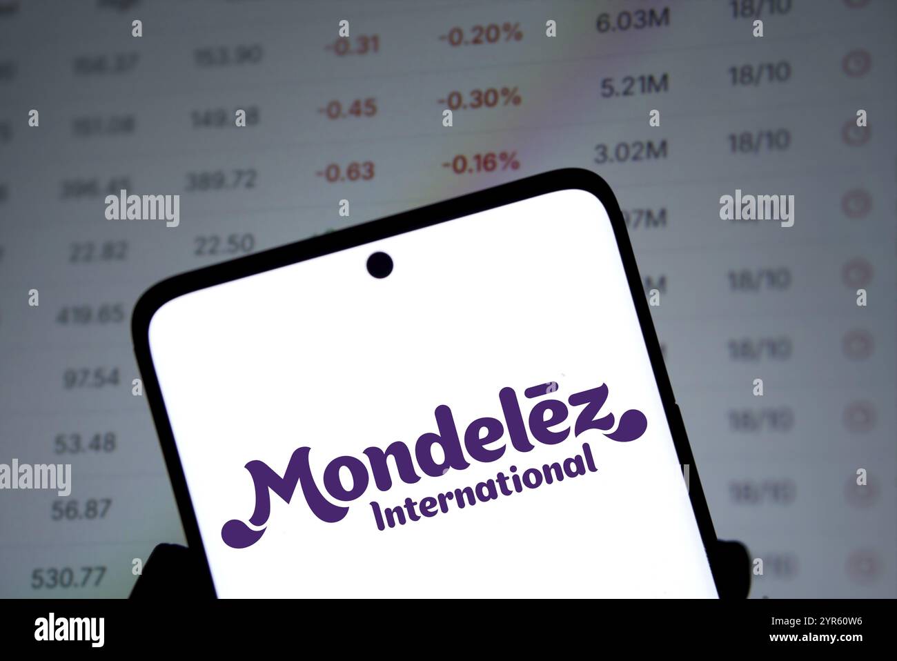 Mondelez international logo hi-res stock photography and images - Alamy