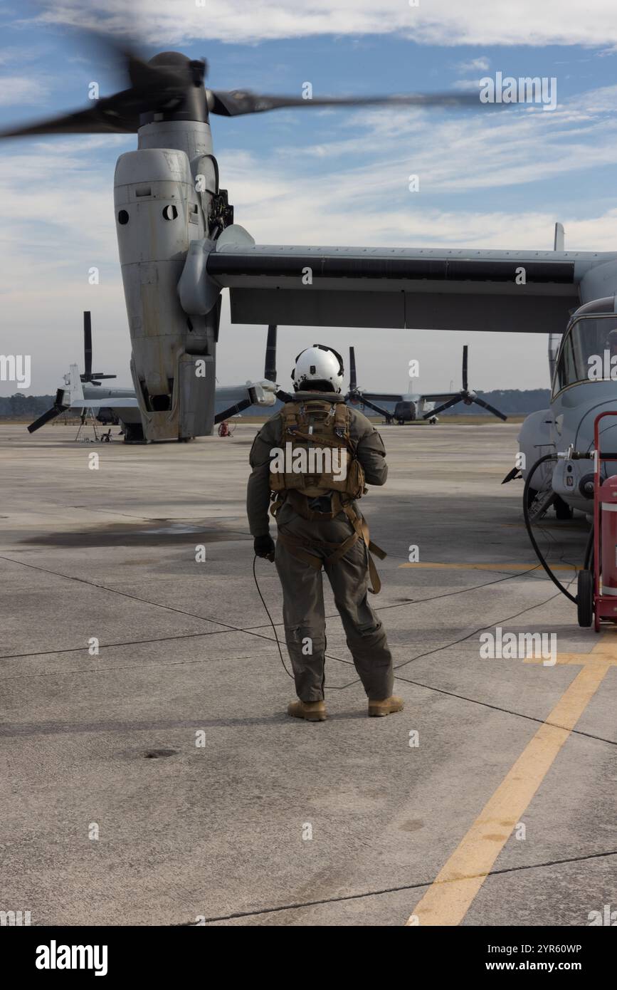 U.S. Marine Corps Gunnery Sgt. Chad Tompkins Jr., a native of Florida ...