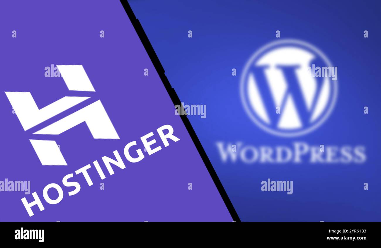 Logo hostinger hi-res stock photography and images - Alamy