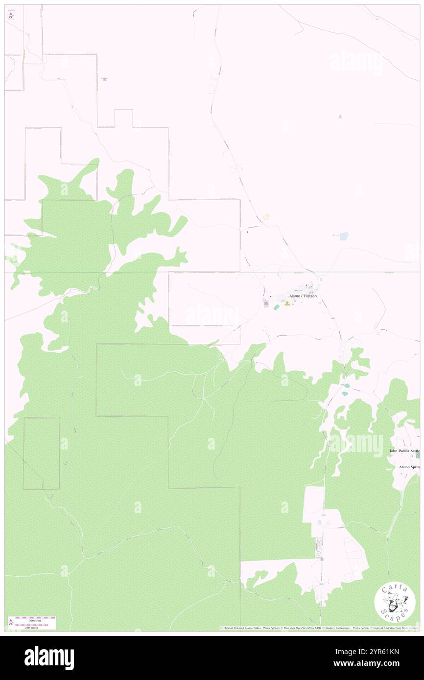 Socorro county map Cut Out Stock Images & Pictures - Alamy