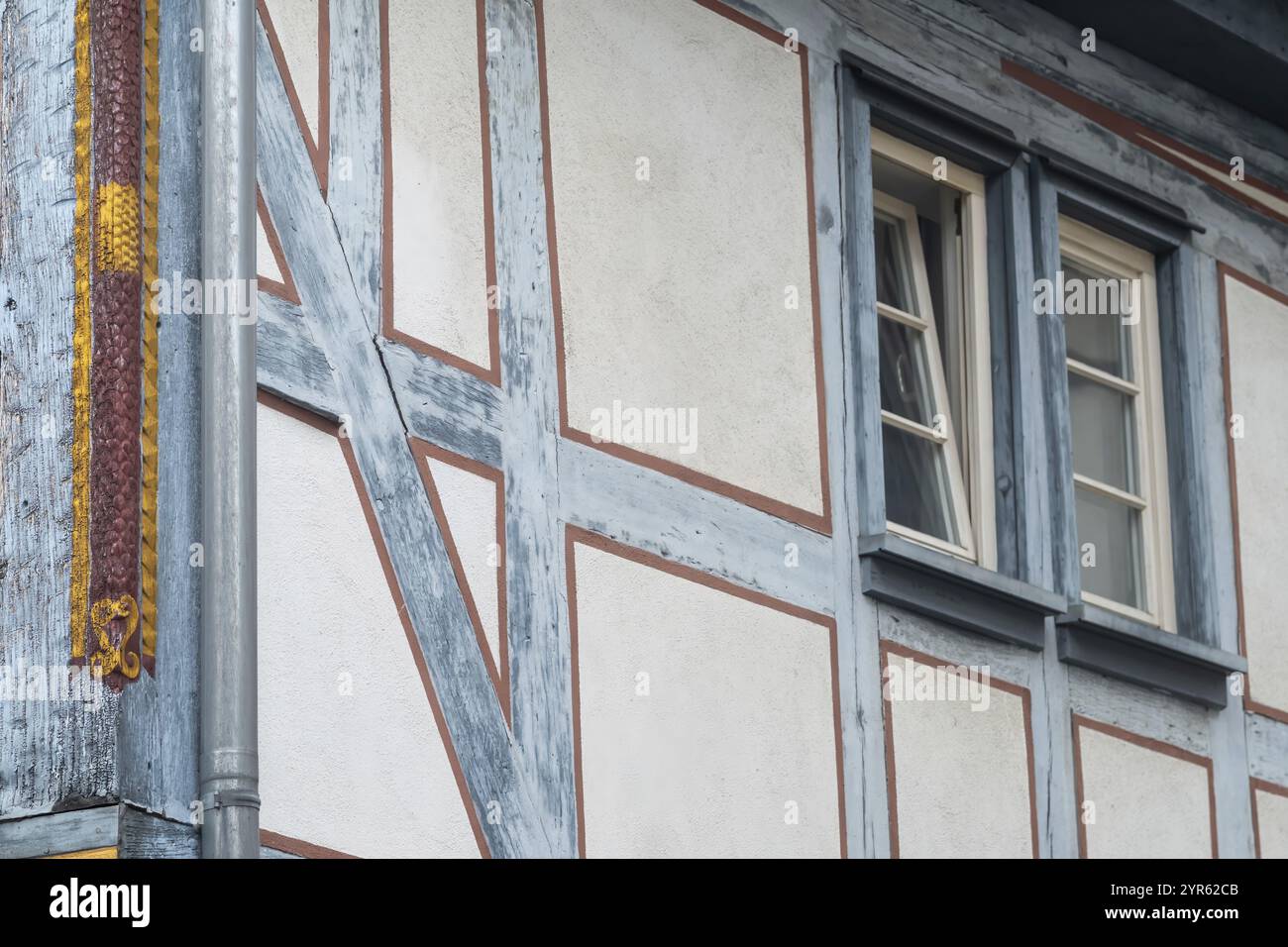 Details of a half-timbered house Stock Photo - Alamy