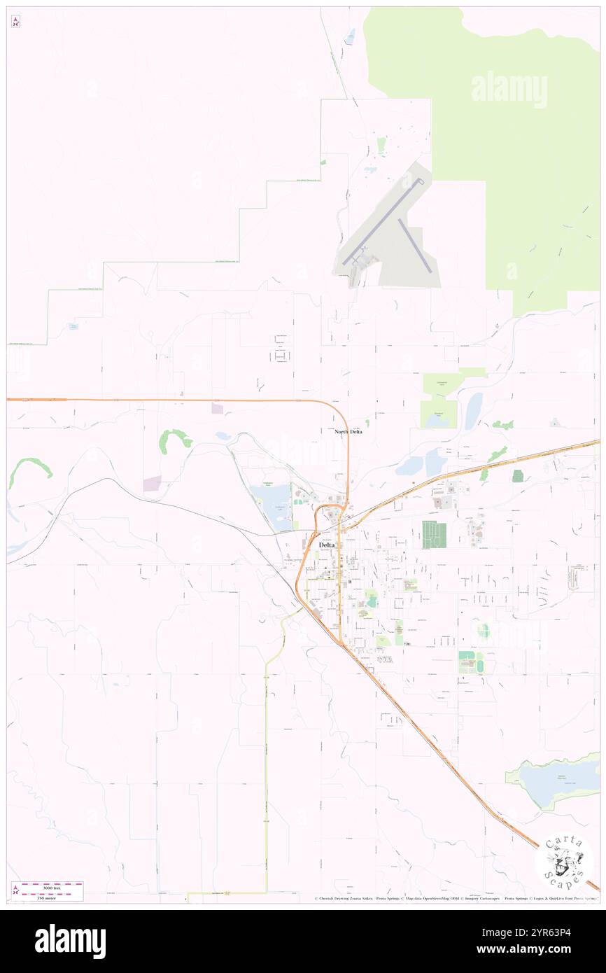 Delta County Colorado Map