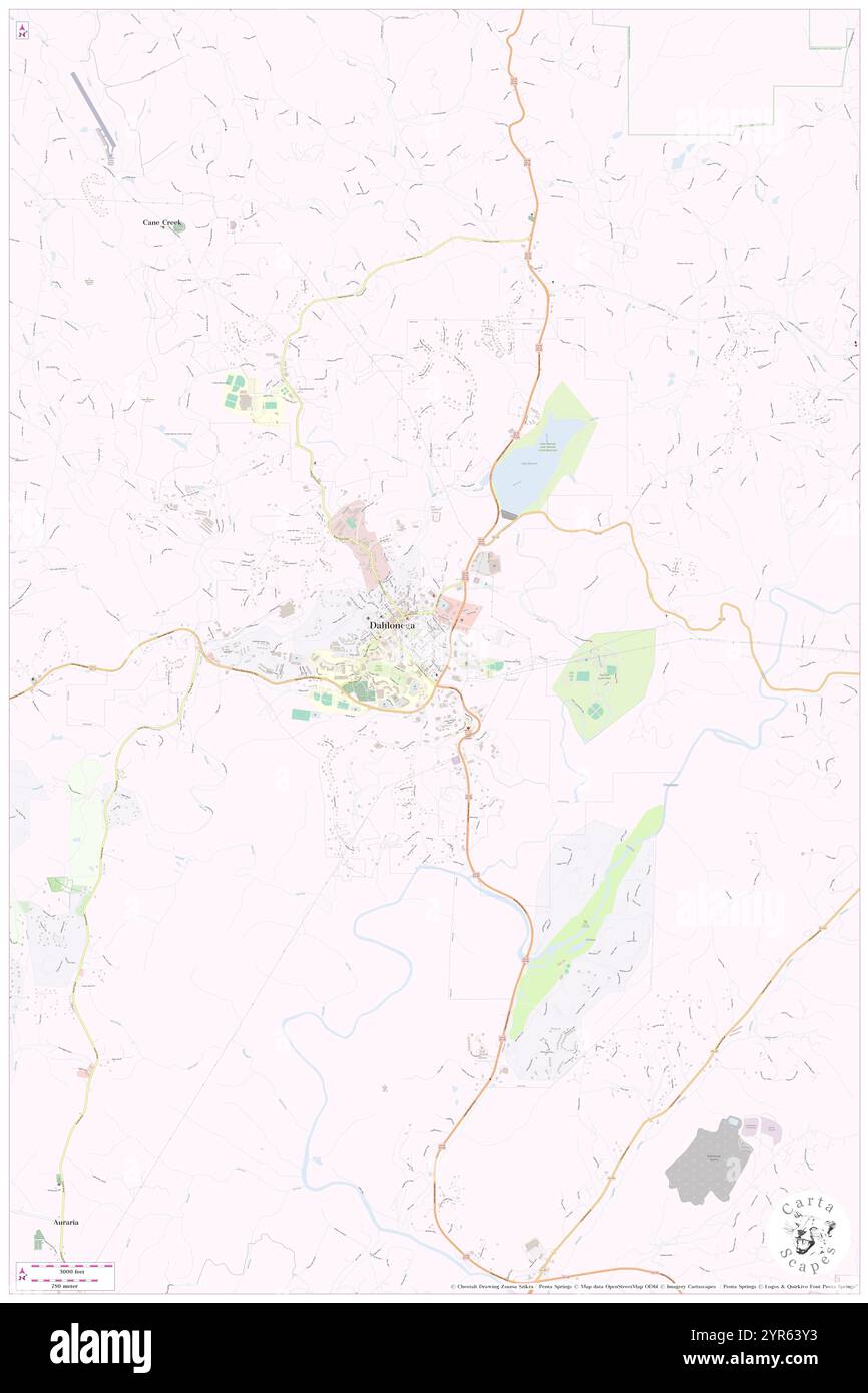 Lumpkin county map hi-res stock photography and images - Alamy