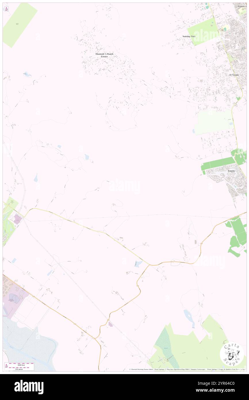 Petaluma map Cut Out Stock Images & Pictures - Alamy