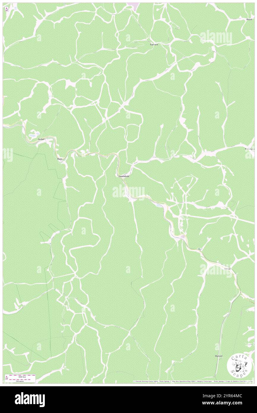 Smithfield virginia map Cut Out Stock Images & Pictures - Alamy