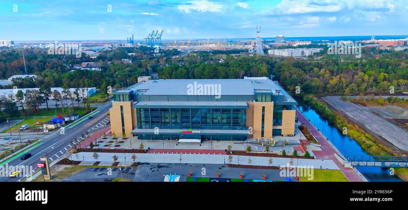 Enmarket Arena in Savannah Georgia - SAVANNAH, GEORGIA - OCTOBER 28 ...
