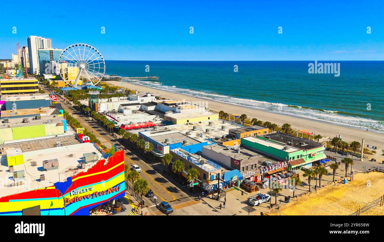 Myrtle Beach South Carolina aerial view - MYRTLE BEACH, SOUTH CAROLINA ...