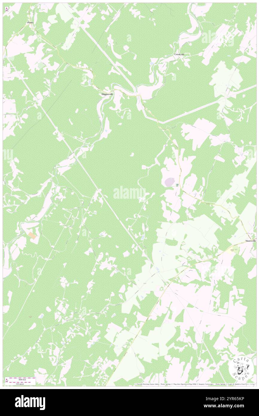 Map of gore virginia Cut Out Stock Images & Pictures - Alamy